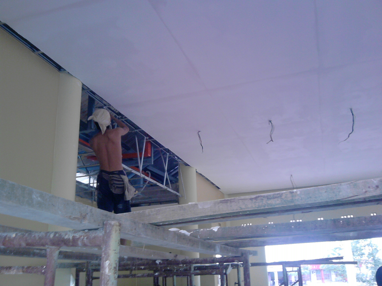 Surau Al Hidayah Bandar Saujana Putra: Plaster Siling, Fasa 2 & Fasa 3